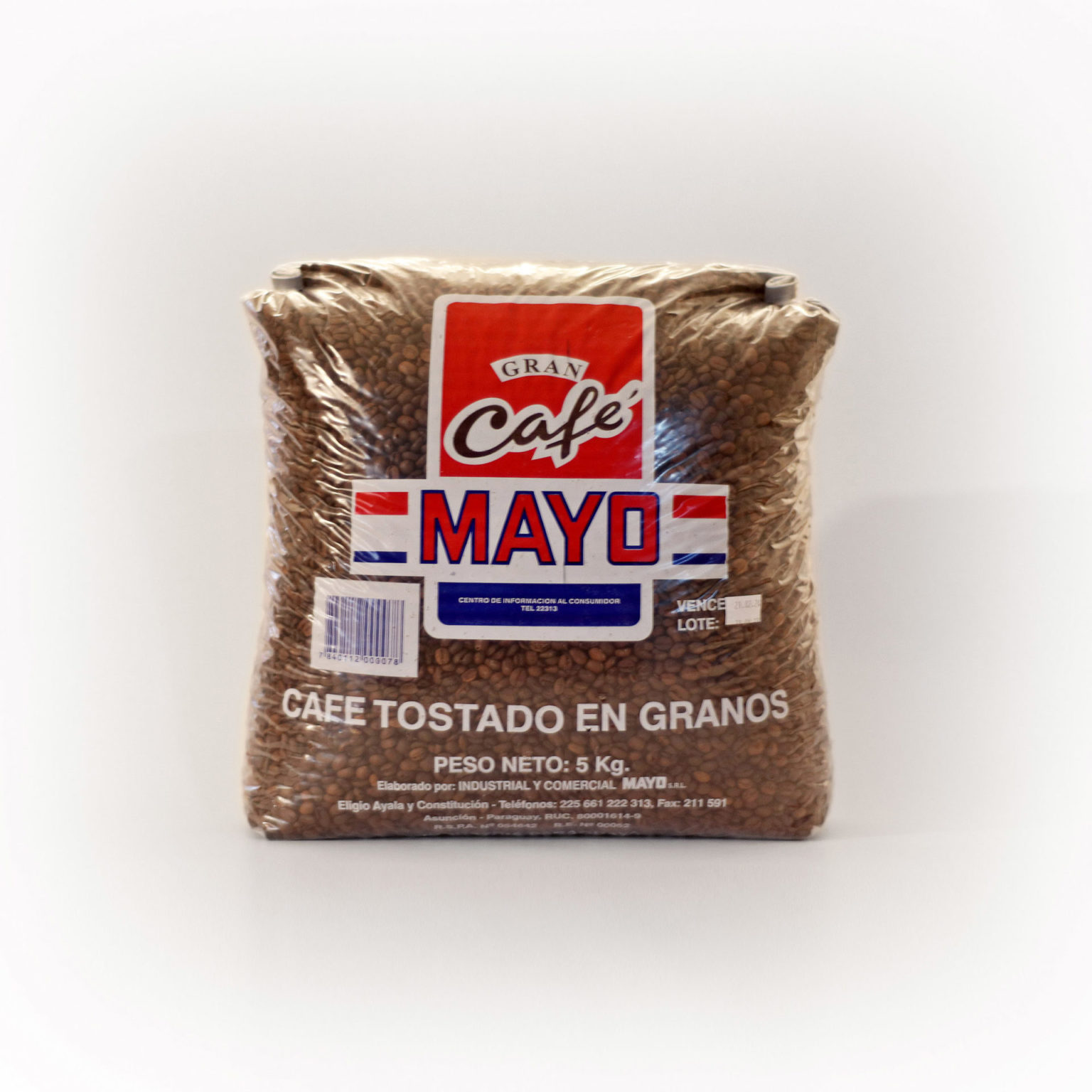 Café Mayo Tostado Molido o en Granos 5kg. | Café Mayo